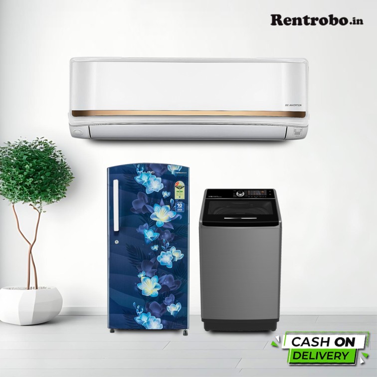 Essential Combo - Fridge, Washing Machine, AC Rental in Chennai